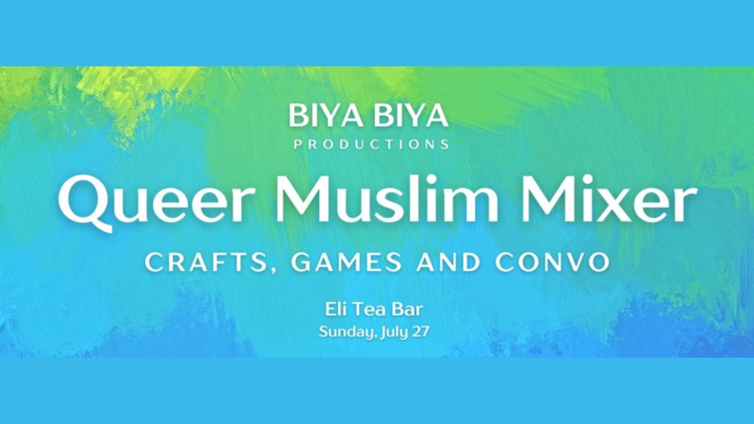 BIYA BIYA: Queer Muslim Mixer – Chicago Social Butterflies