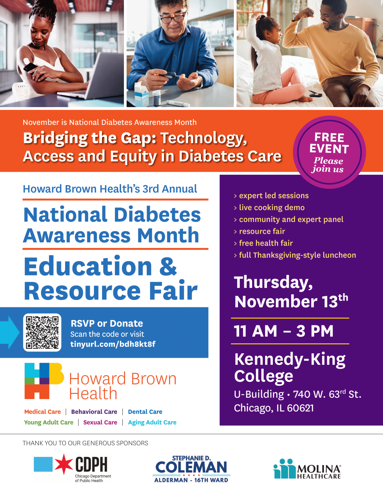 Diabetes Education and Resource Fair with Howard Brown Health – Chicago ...