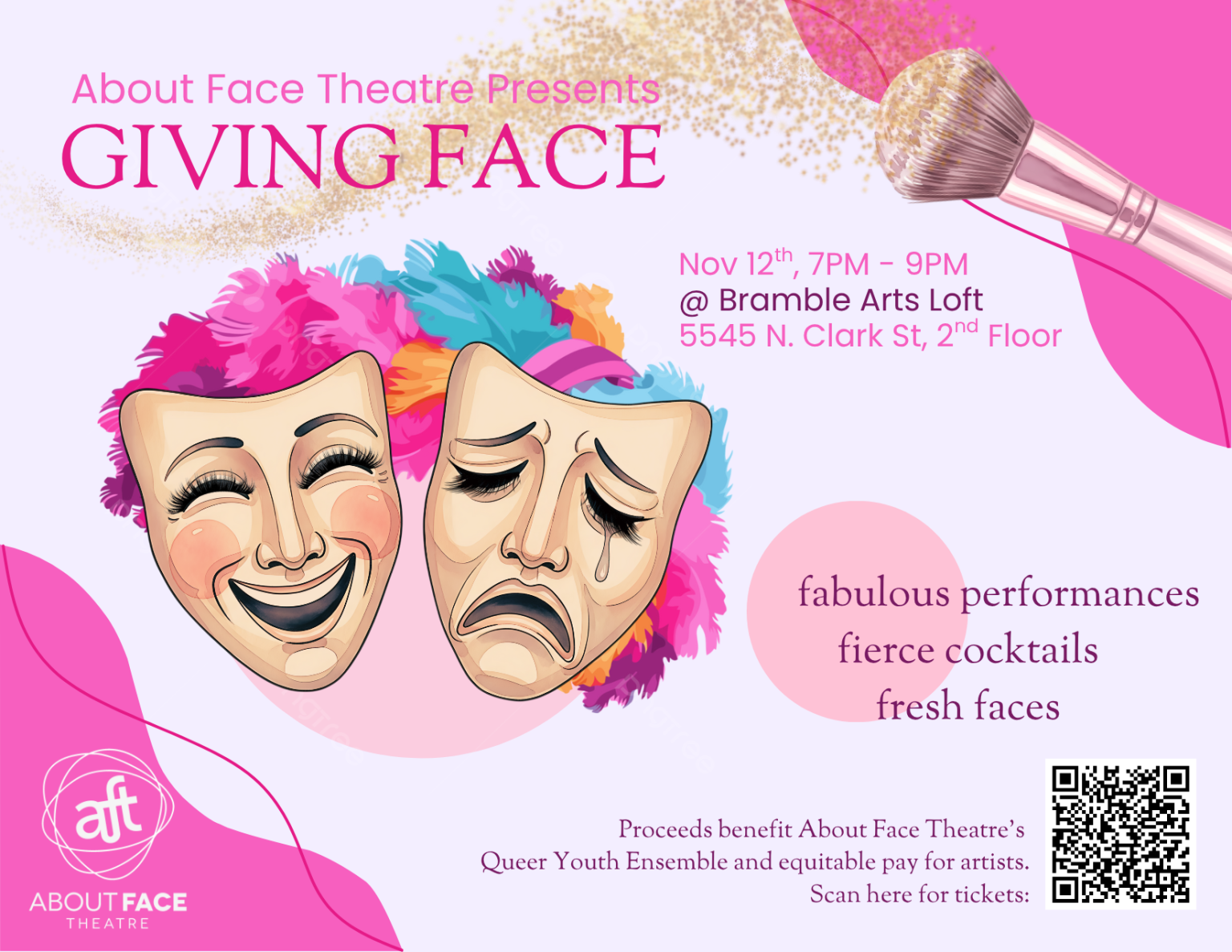 About Face Theatre Presents: Giving Face! – Chicago Social Butterflies